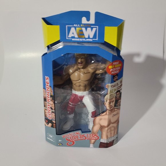 Aew | Accessories | Aew Cody Rhodes Ljn Walmart Exclusive Red Figure ...